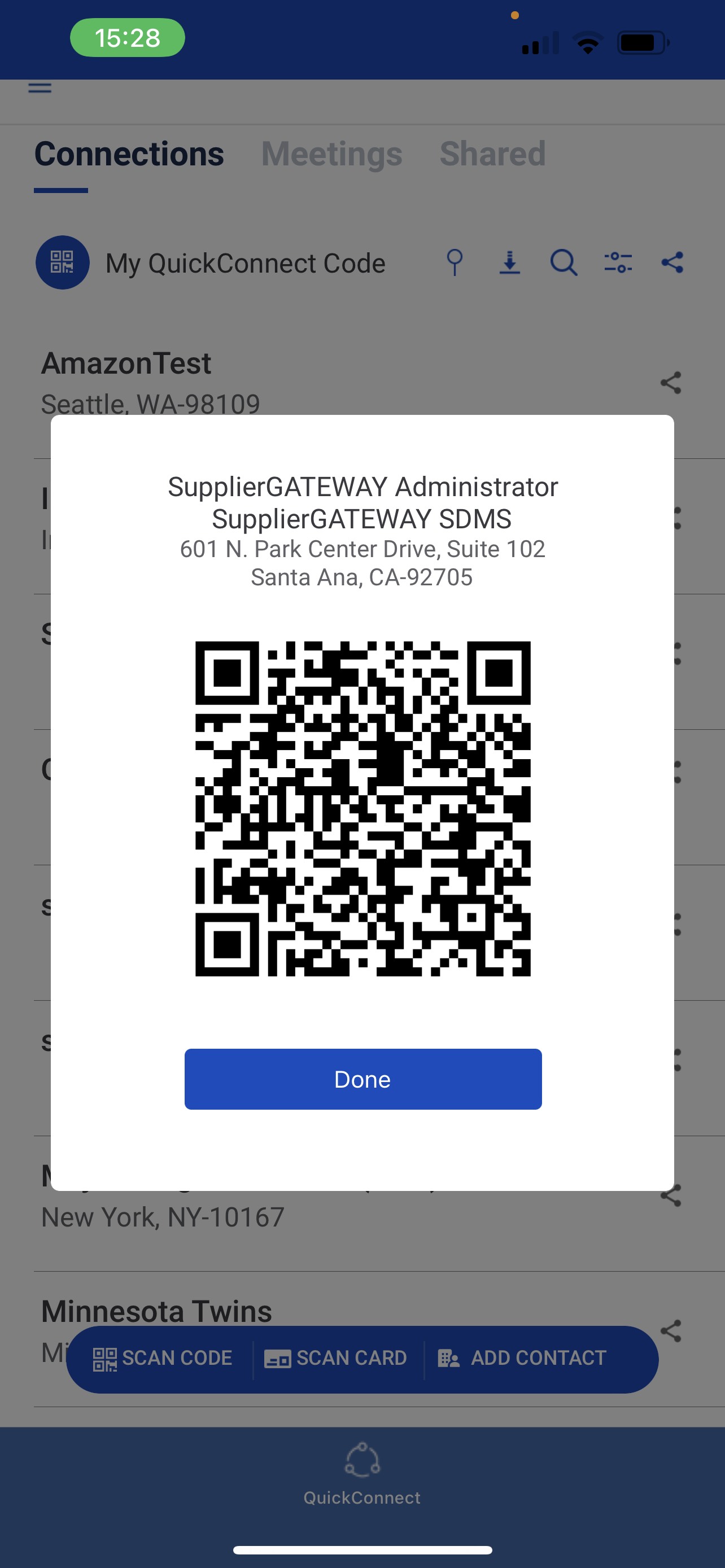 How To: QuickConnect QR Code – SupplierGATEWAY Support Center